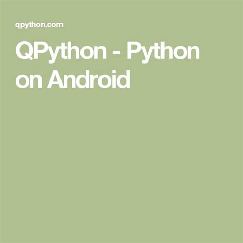 Qpython Python On Android Python Python Ideas Android