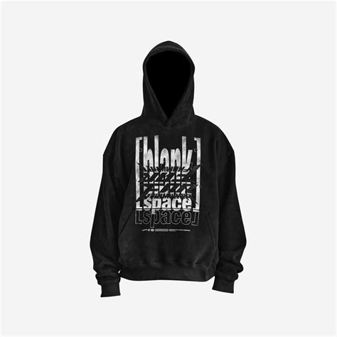 파프롬왓 파 블랭크 스페이스 후드 블랙 Farfromwhat Kream