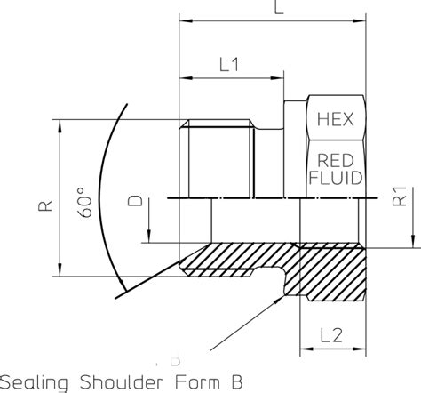 Bsp Male Female Hex Bushing Redfluid
