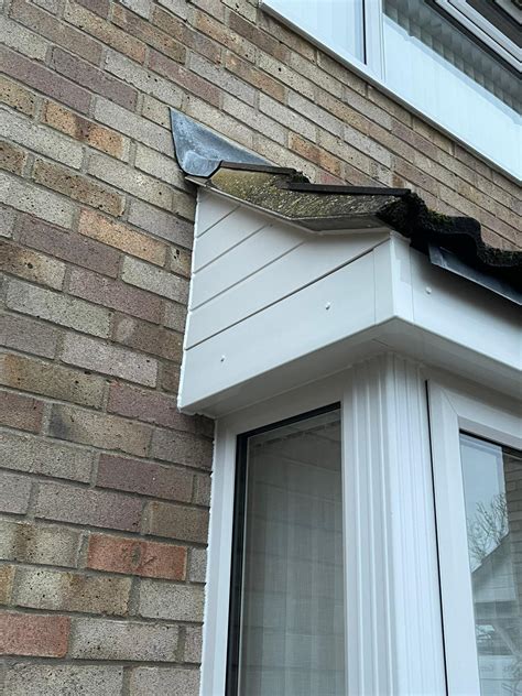 A Porch Transformation With New Cladding Soffit And Guttering Fascia Soffit Guttering Soffit