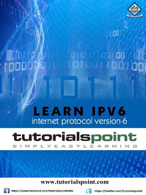 Learn Ipv6 Internet Protocol Version 6 Tutorials Point Z Library Pdf I Pv6 Ip Address