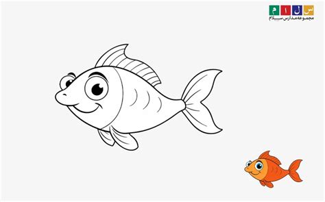 آموزش نقاشی ماهی ساده در 9 مرحله 10 ایده نقاشی ماهی ساده برای رنگ آمیزی