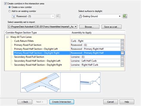 Trouble Getting Intersection Curves To Line Up Correctly With