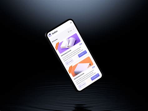 Saas Web Application Online Course Page Images Behance