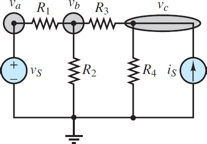 Node Voltage Method Electrical A Z