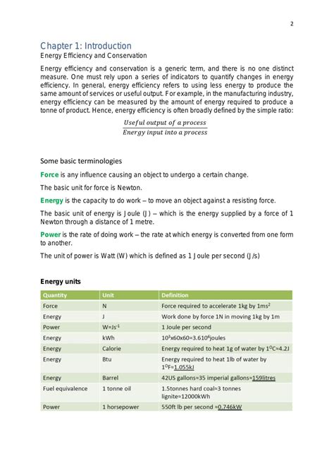 Sustainable Energy System Note Eug3623n Sustainable Energy System Uow Thinkswap