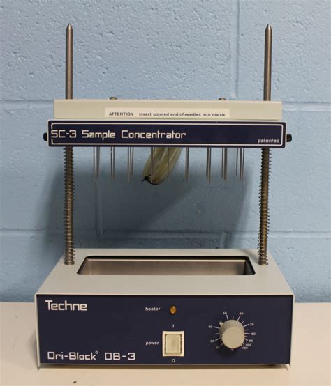 techne dri block db 3 w sc3 sample concentrator