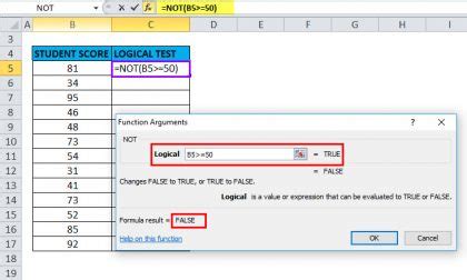 Not In Excel Formula Examples How To Use Not Function