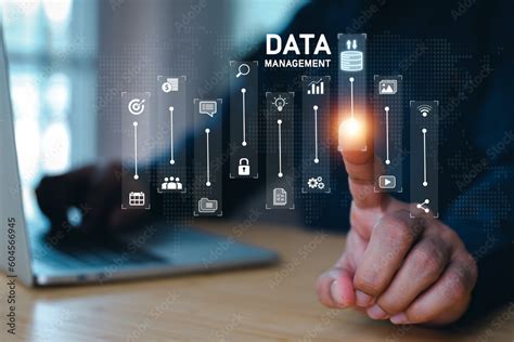 Cloud Computing Data Management Technology System For Computer Network Cyber Security Or