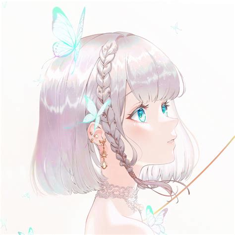 단발머리 소녀 일러스트 유머 게시판