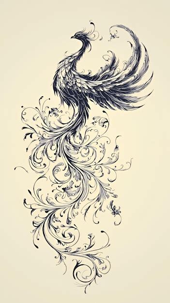 18000 Elegant Phoenix Design Pictures