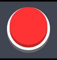 Flat Blank Web Icon Color Round Button Royalty Free Vector