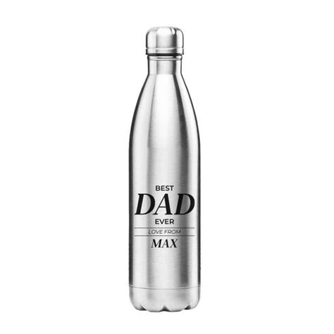 Personalised Best Dad Flask