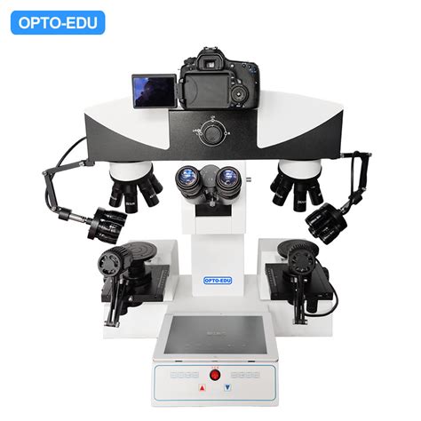 Opto Edu A18 1832 Touch Screen Motorized Manual Digital Comparison Microscope 2x~240x