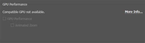 Gpu Performance Box Greyed Out Compatible Gpu Not Adobe Community 13023965
