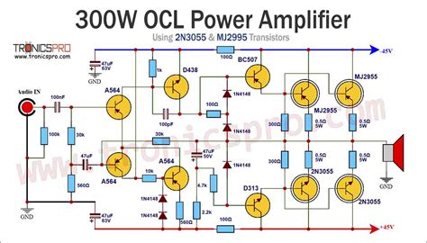 Electronic Amplifier Circuit At Bethany Lindrum Blog