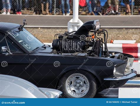 Drag Car Engine Editorial Photo 31089599