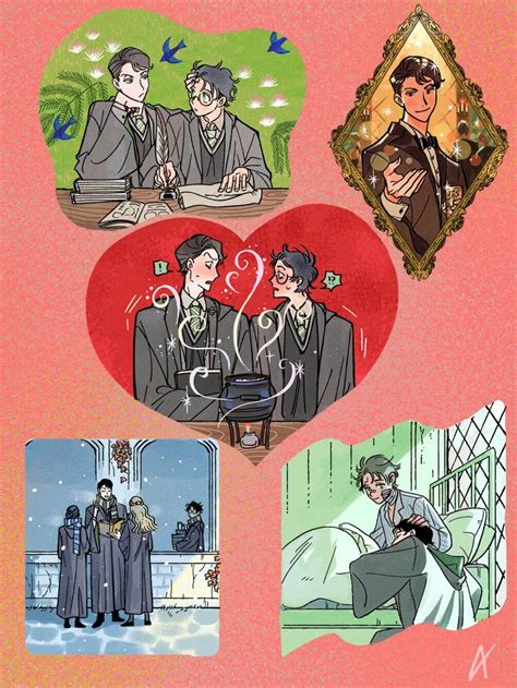 Пин от пользователя Lo Ve на доске Hazza ⚡️ Potts Милые рисунки Гарри поттер аниме Мальчики