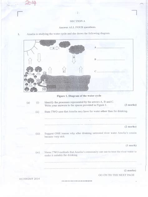 Csec Integrated Science 2014 Paper 2 Pdf
