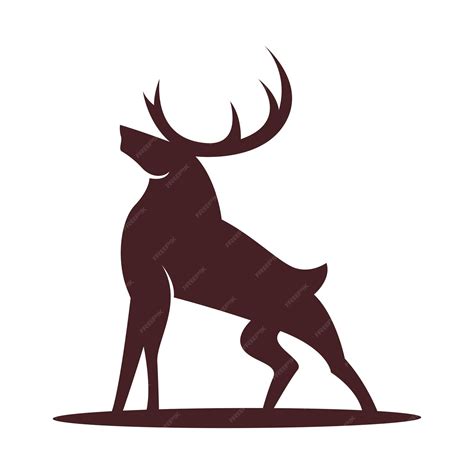 Premium Vector Stag Icon Logo Design Illustration