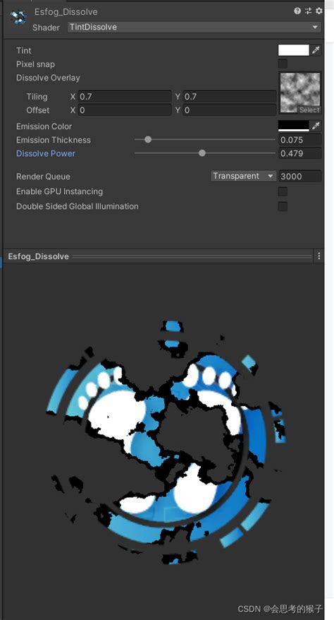 Unity Shader 2d图片 溶解pixelsnap Shader Csdn博客