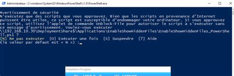 Mdt 2013 U2 Application Script Powershell Bloquée Mdt 2013 U2
