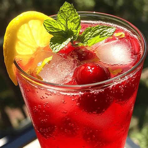Cherry Lemonade Cooler Frisch Und Erfrischend Genießen Recipe Website