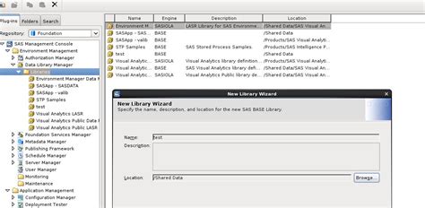 Issue In Creating New Library Sas Support Communities