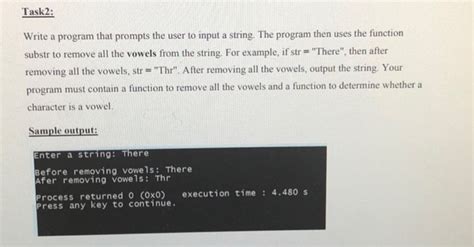 Solved Task2 Write A Program That Prompts The User To Input