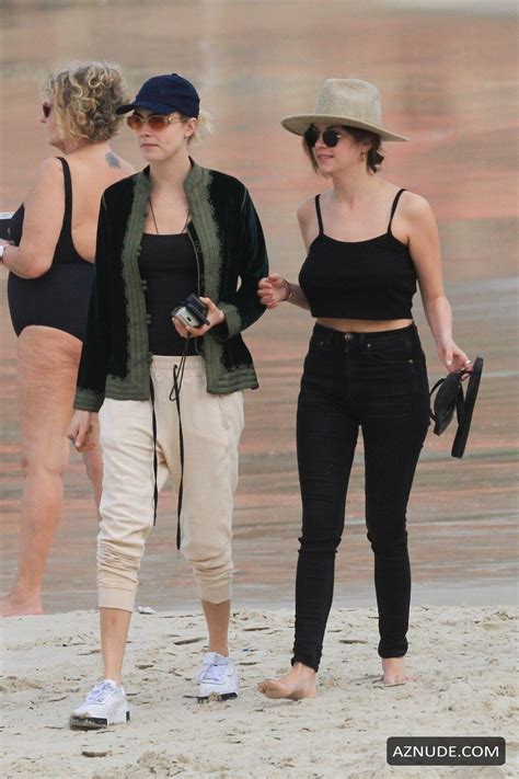 Cara Delevingne And Ashley Benson Visit The World Famous Copacabana Beach In Rio De Janeiro