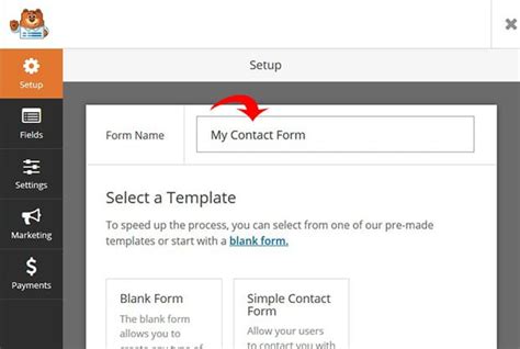 How To Create A Simple Contact Form In Wordpress