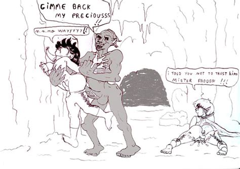 Post 271900 Frodobaggins Gollum Halfling Literature Samwisegamgee