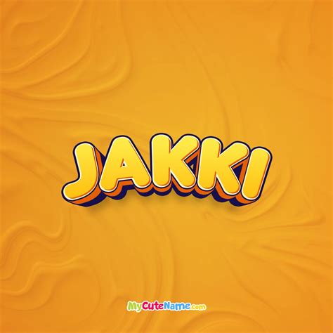 Jakki Meaning What Is The Meaning Of Name Jakki [ Update 2025 ]