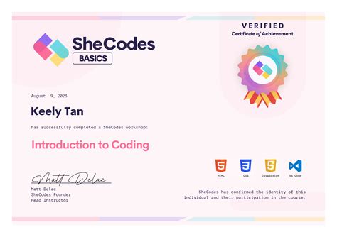 Keely Tan Shecodes Profile Shecodes