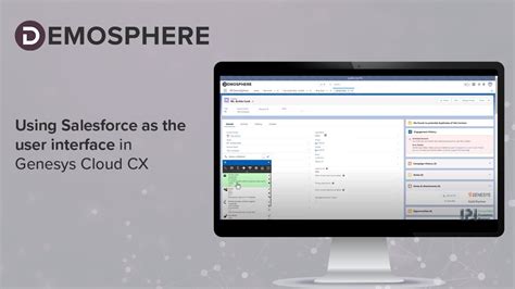 Using Salesforce As The User Interface In Genesys Cloud Cx Youtube