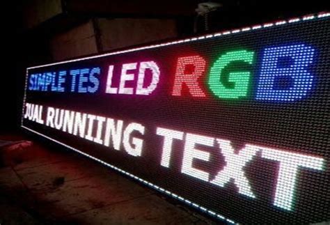 Jual Led Running Text Murah