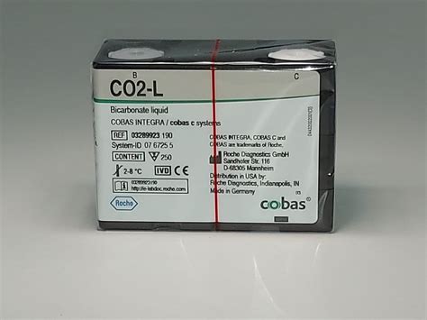 Roche Cobas Co2 Co2 L 250 Test Aldeal Lab Tech Limited