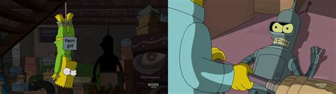 Heres Bender On The Simpsons By Dlee1293847 On Deviantart
