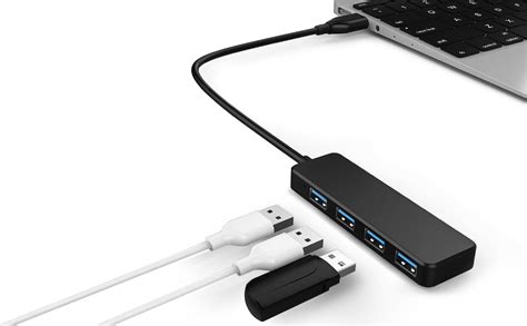 Usb Hubusb Splitter 4 Port Usb Hub1 Usb 30 3 Usb 20