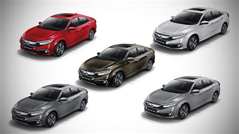 Honda Civic All Colours Images Autobics Youtube