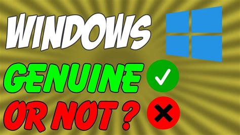 How To Check Windows Is Genuine Or Cracked Toobg