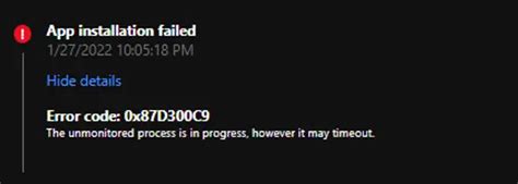 Intune Win32 App Deployment Failed With Error 0x87d300c9 Techuisitive