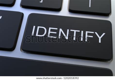 Modern Computer Keyboard Identify Button 3d Stock Illustration 1202018392 Shutterstock