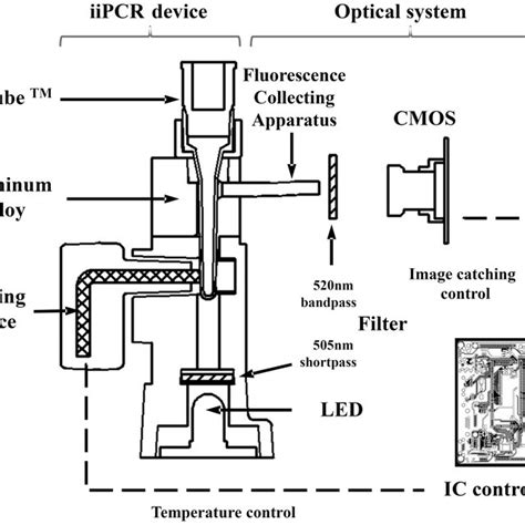 Integration Of An Optical Detection Module With The Iipcr Module In The
