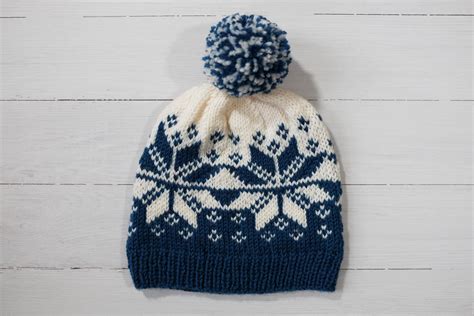 Snowflake Hat Etsy