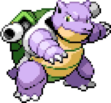Pixilart Blastoise Shiny By Reizu138