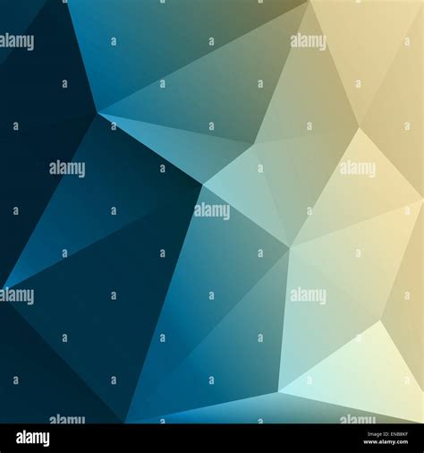 Vector Abstract Colorful Low Poly Geometric Background Template Brochure Design Stock Vector