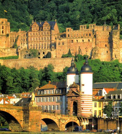 Heidelberg Castle And Old Town Heidelberg