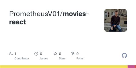 GitHub PrometheusV01 Movies React