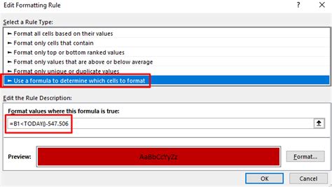 Conditional Formatting Before And After Expiry Date Microsoft Qanda